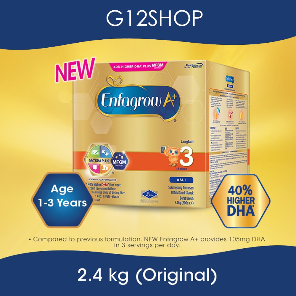 Enfagrow A+ Step 3 Original - 2.4kg | Shopee Malaysia