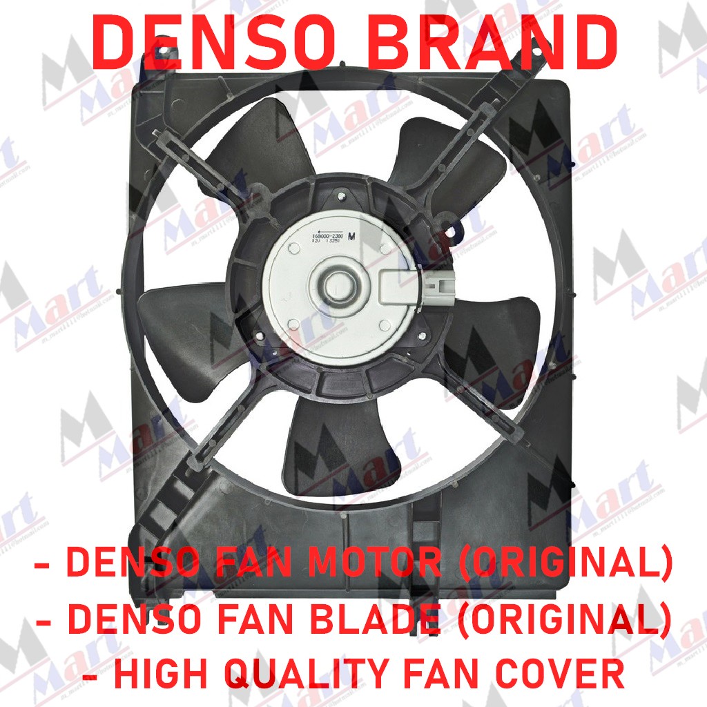 Perodua Myvi 2005-2011 / Viva Modify (5 Blade) Bigger High Speed Fan ...