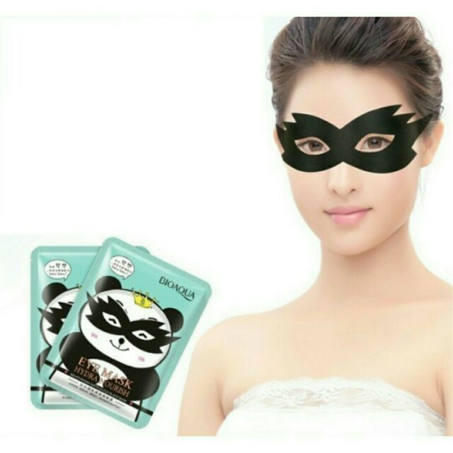 Bioaqua Panda Eye Mask for dark circle fading moisturising | Shopee ...