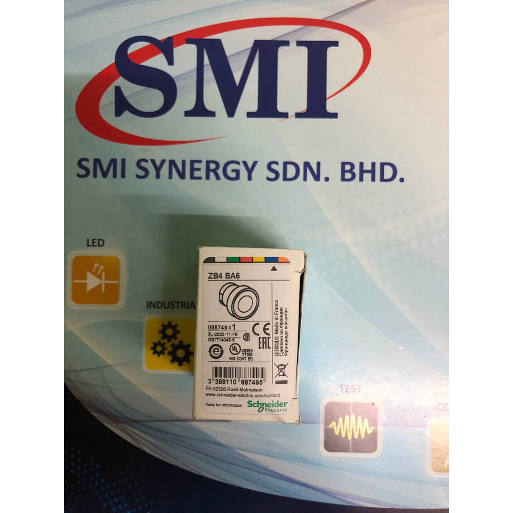SCHNEIDER ELECTRIC PUSH BUTTON BLUE , ZB4 BA6 ZB4-BA6 | Shopee Malaysia