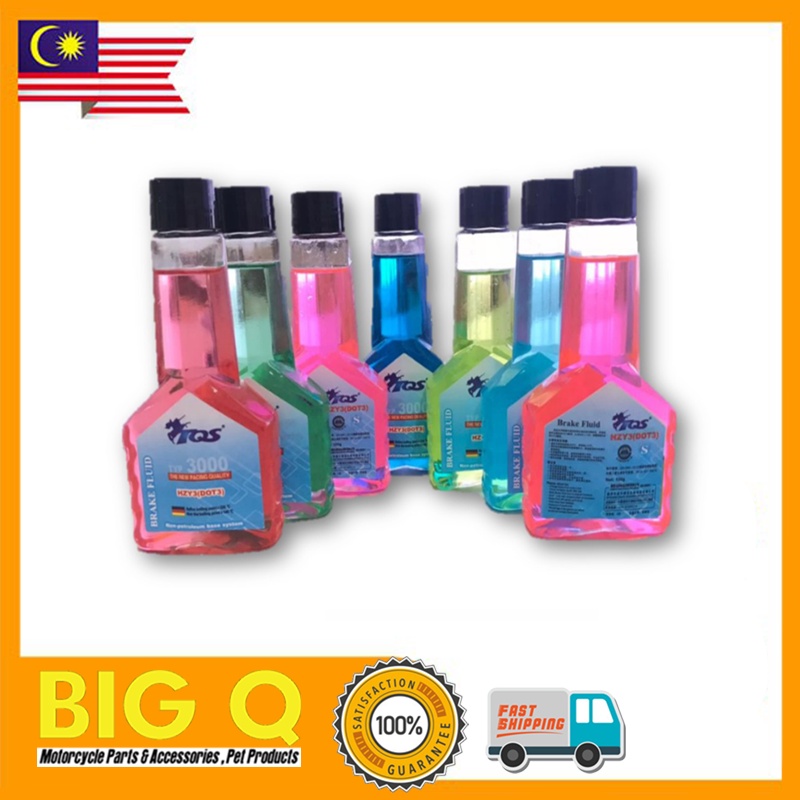 BRAKE FLUID DOT 3 TQS 3000 (100ML) | Shopee Malaysia