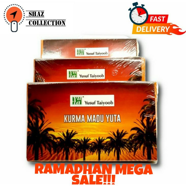 🔥SALE🔥Yusuf Taiyoob Kurma Madu Yuta Dates 500g | Shopee Malaysia