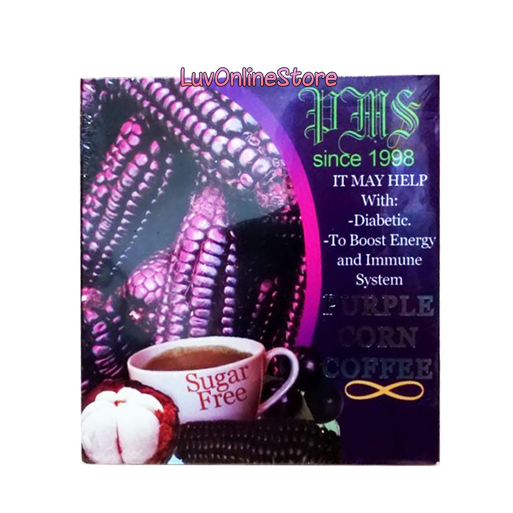 Purple Corn Coffee Sugar Free 10 sachets - | Shopee Malaysia