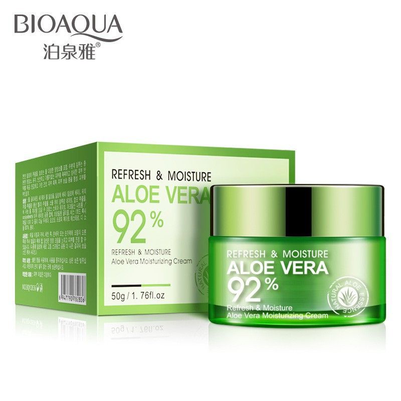 BIOAQUA 92% Aloe Vera Moisturizing Cream 50g | Shopee Malaysia