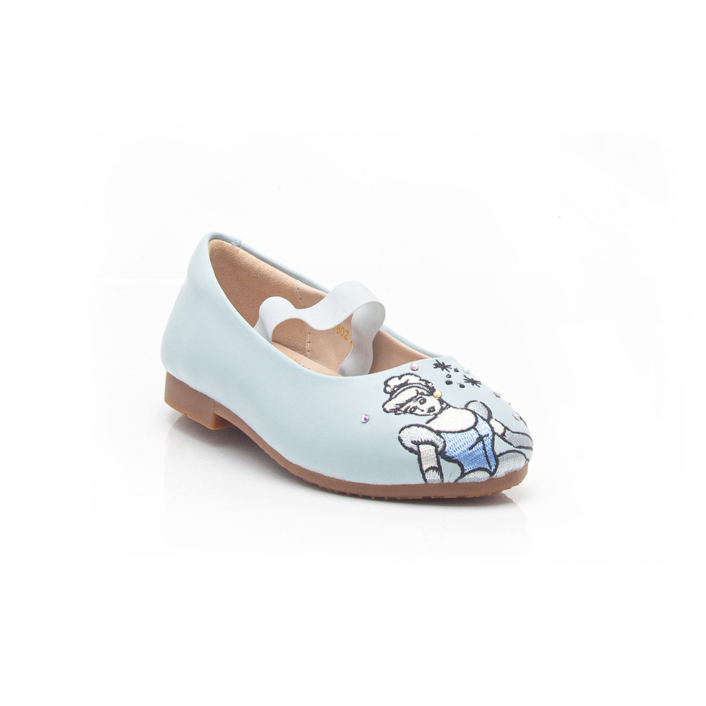 DISNEY X ELISA LITZ: PRINCESS CINDERELLA FLATS - KIDS - BLUE AND WHITE ...