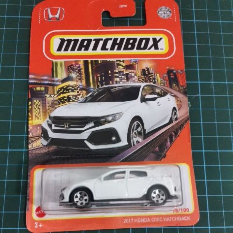 Matchbox 2017 Honda Civic Hatchback (98/100) 2021 | Shopee Malaysia