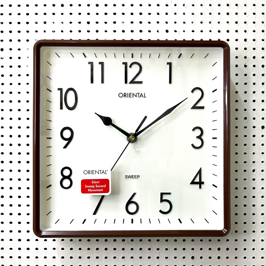 Oriental Wall Clock OTC013 Jam Dinding Segi Empat [Ready Stock ...