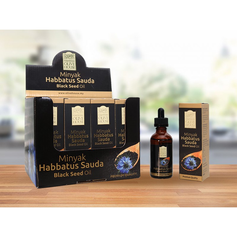 BLACK SEED OIL - MINYAK HABBATUS SAUDA - Alhuda Olive house | Shopee ...