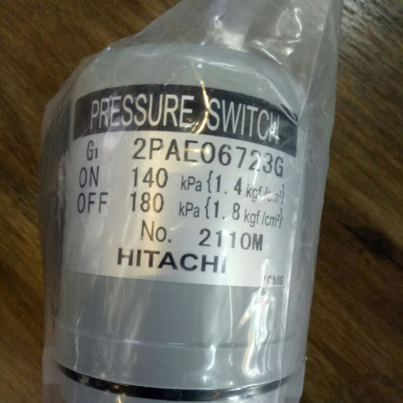 Hitachi Water Pump Pressure Switch 100w/150w/200w (Spare parts water ...