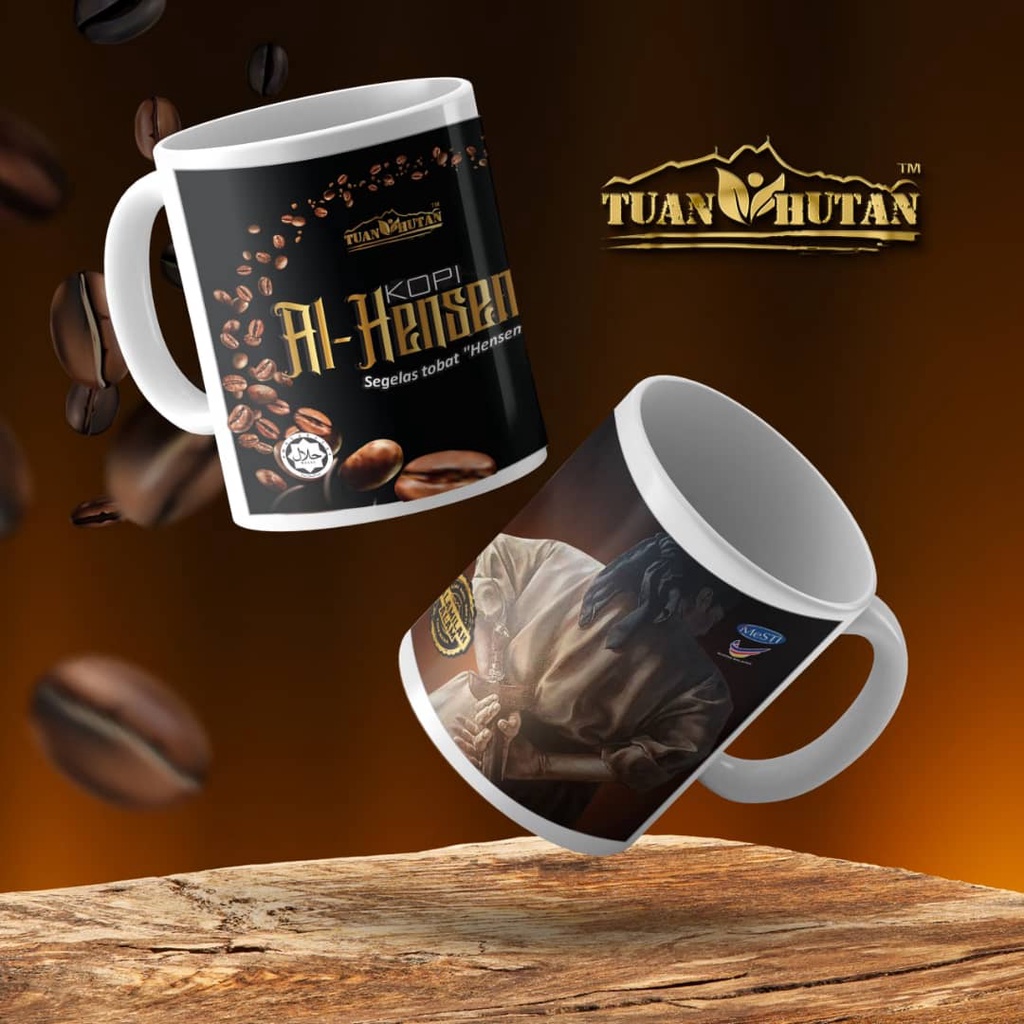 Mug Kopi Al-Hensemi TUAN HUTAN Limited Edition | Shopee Malaysia