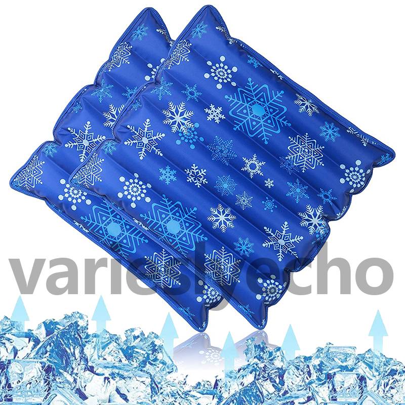 Ice Cooling Pads, Water-Filled Ice Chair Cushion with Free Ice Crystal ...