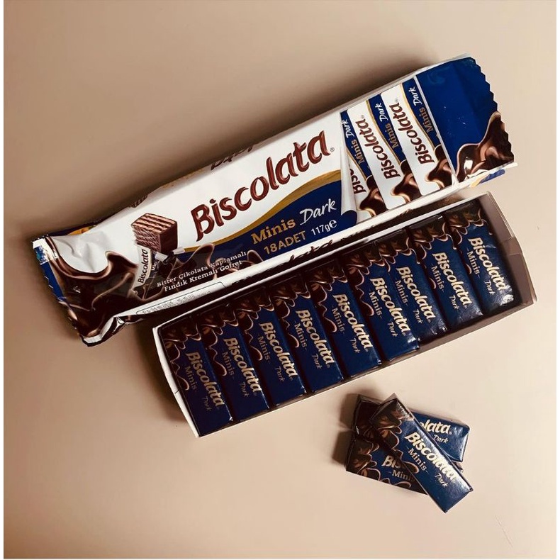 Biscolata Minis Dark 1 Carton(24 Packagings) HALAL | Shopee Malaysia