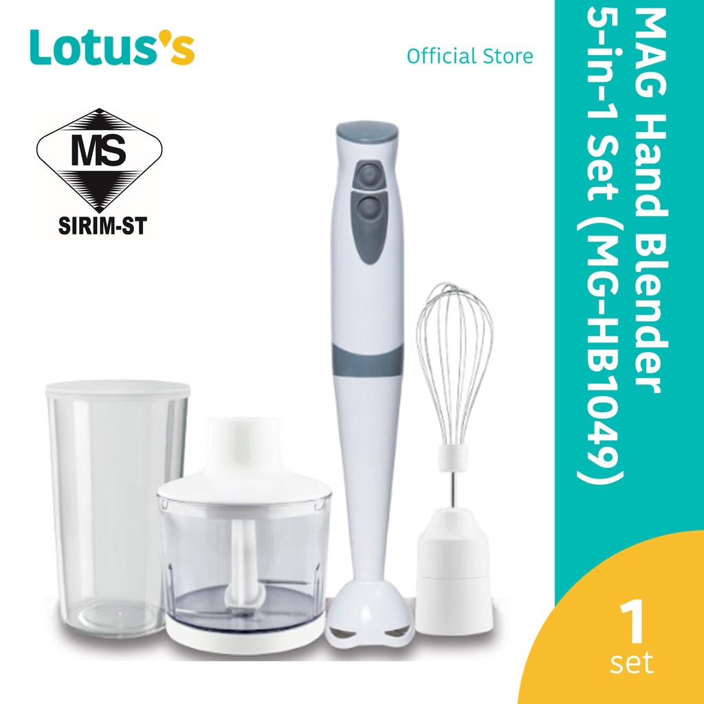 MAG Hand Blender 5-in-1 Set (MG-HB1049) | Shopee Malaysia