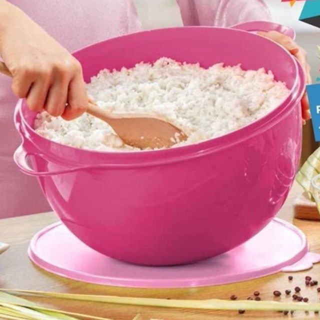 (NEW pink)Tupperware mega bowl 10L | Shopee Malaysia