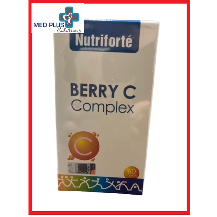 Nutriforte Berry C Complex Caplets 60's (Exp: 6/2024) | Shopee Malaysia