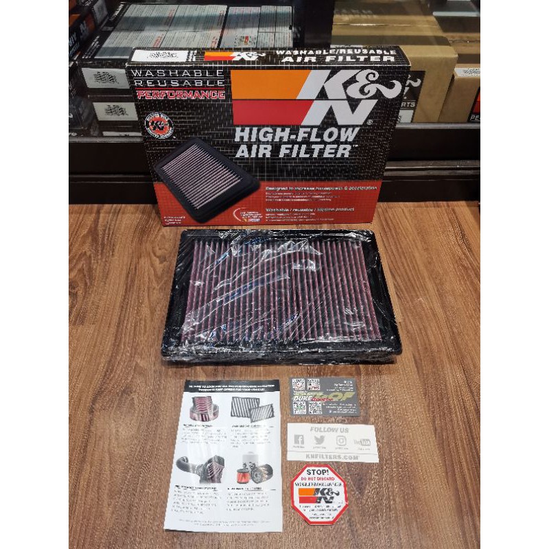 K&N Drop in Filter Toyota hilux revo/Toyota Fortuner/Toyota innova Air ...