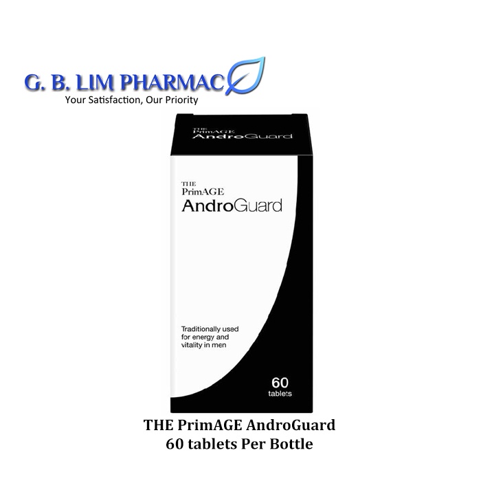 The PrimeAge Androguard 60 TABLETS ONE BOTTLE (EXP: 31-JULY-2026 ...