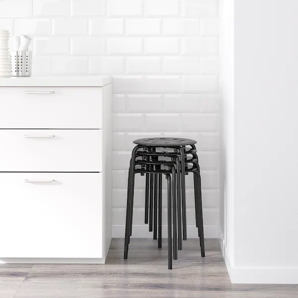 💥READY STOCK💥 ORIGINAL IKEA MARIUS STOOL DINING CHAIR STACK CHAIR ...