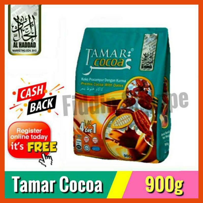 💯% Original HQ🔥Tamar Cocoa 900g🔥 Al Haddad Marketing Sdn Bhd Tamar Koko | Shopee Malaysia
