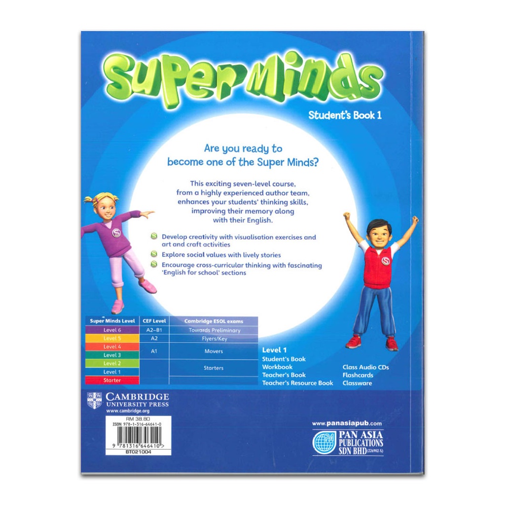 Super Minds Textbook Student`s Book 1 | Shopee Malaysia