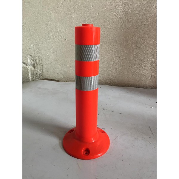 PVC Flexible & Reboundable Warning Delineator Post Road Safety 450mm ...