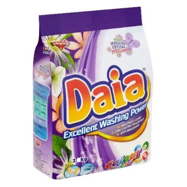 DAIA DETERGENT POWDER 2KG - COLOUR / LEMON | Shopee Malaysia