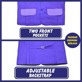 VEST PRS LELAKI PEREMPUAN [S-7XL] SIAP SULAM READY STOCK SEKOLAH RENDAH MENENGAH PRS PEMBIMBING ...