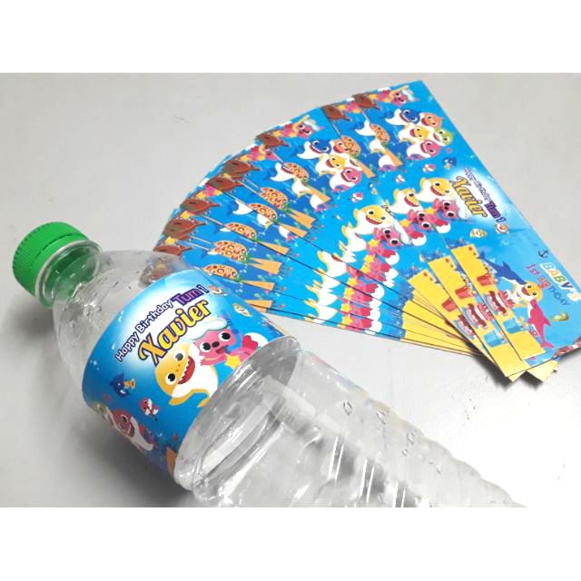 Sticker Label Botol Air Mineral Custom Design | Shopee Malaysia
