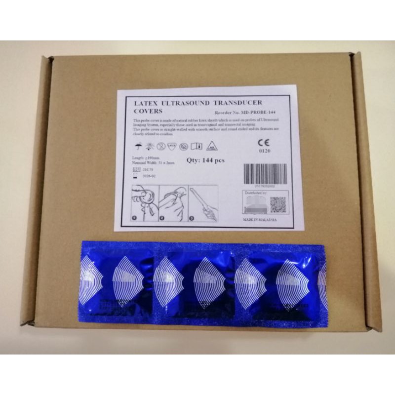 Ultrasound Probe Covers, Latex. 144/288/1296’S | Shopee Malaysia