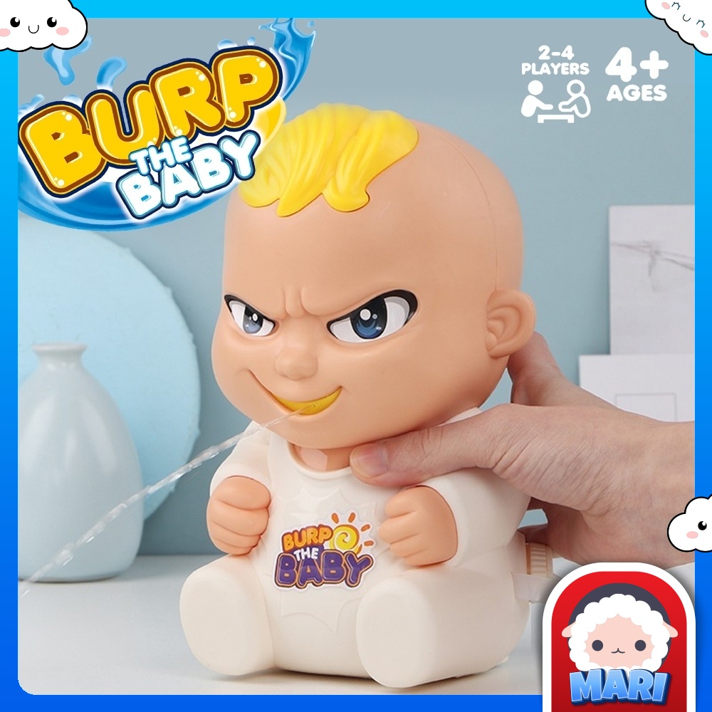 Burp The Baby Water Spray Kids Multiplayer Board Game Family Fun Boy ...