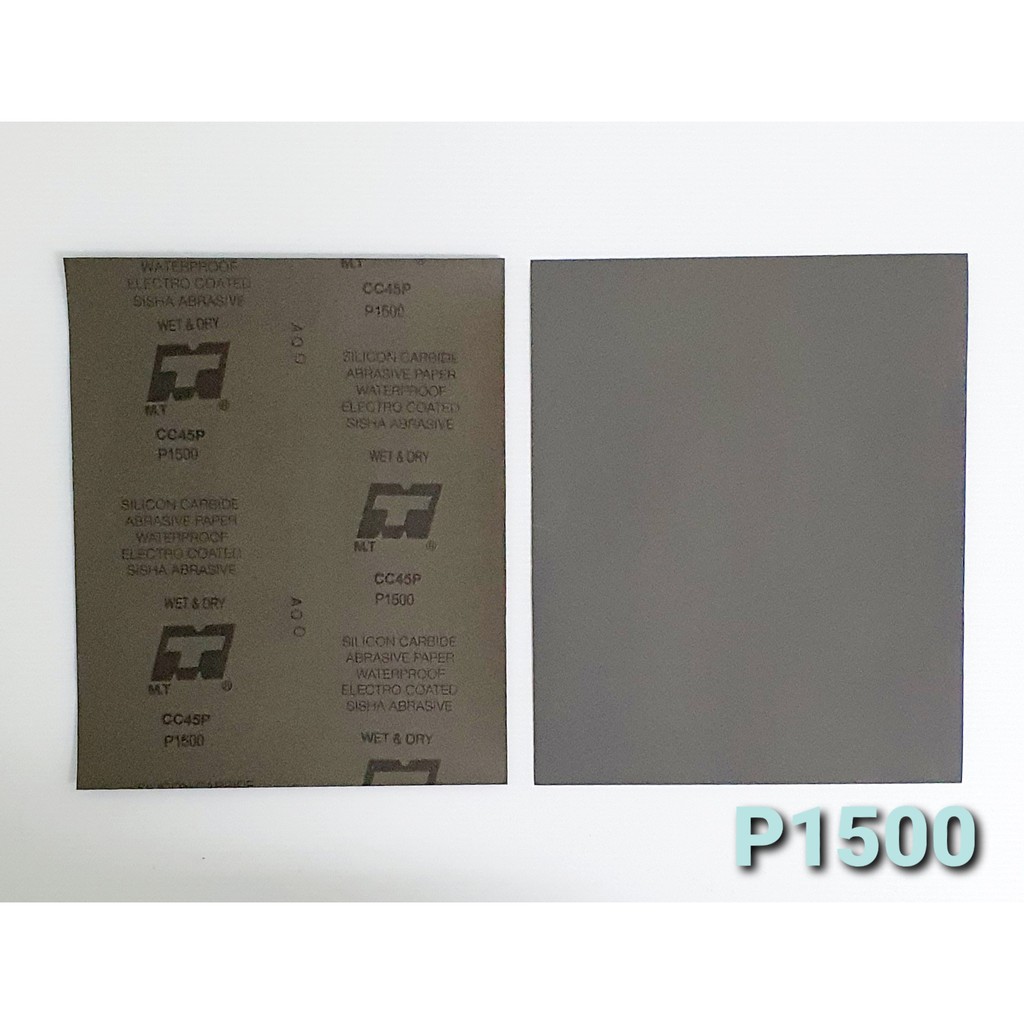 MT Abrasive Sand Paper WaterProof [Wet&Dry] MT Kertas Pasir Kalis Air ...