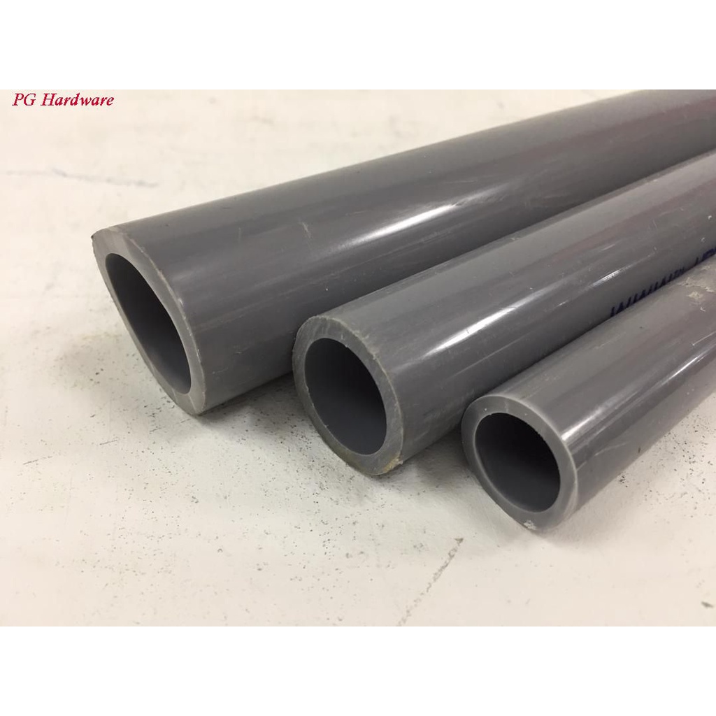WWW PVC Plain End Pipe - Class 7 PN22-40 @ Length 90cm | Shopee Malaysia