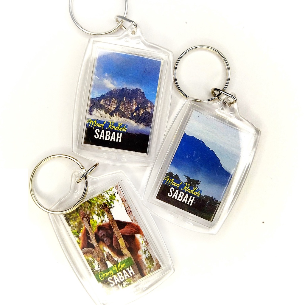 Keychain Sabah Kinabalu Orang Utan Souvenir | Shopee Malaysia