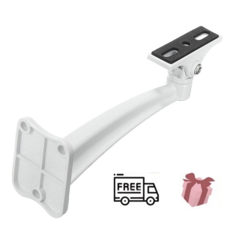 GOQ CCTV Camera Wall Mount Steel Bracket Holder Waterproof Adjustable ...