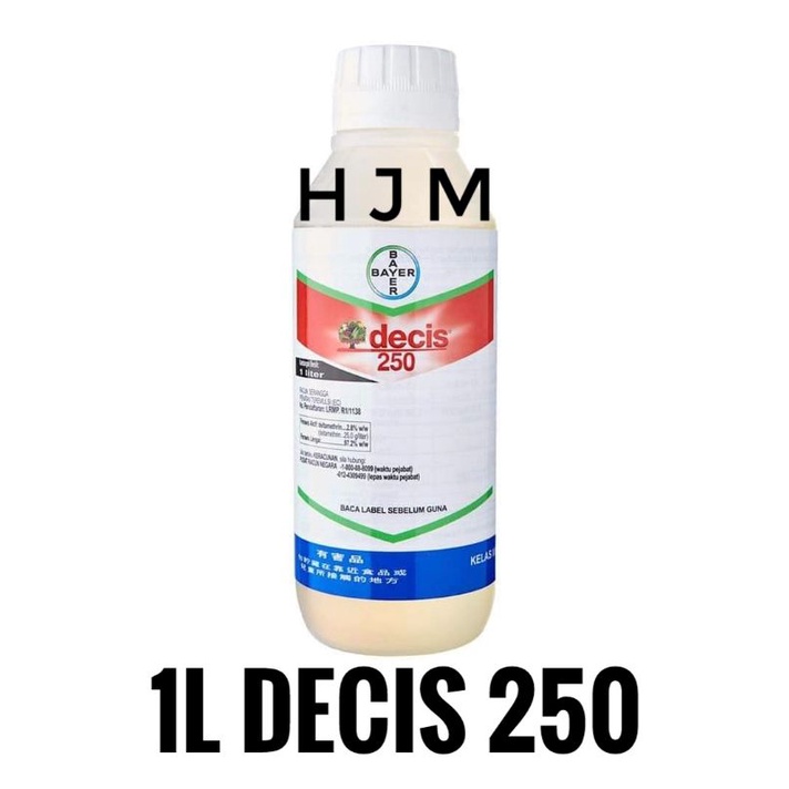 Decis 250 Bayer deltametrin 28% Racun ulat Racun Serangga 1 liter ...