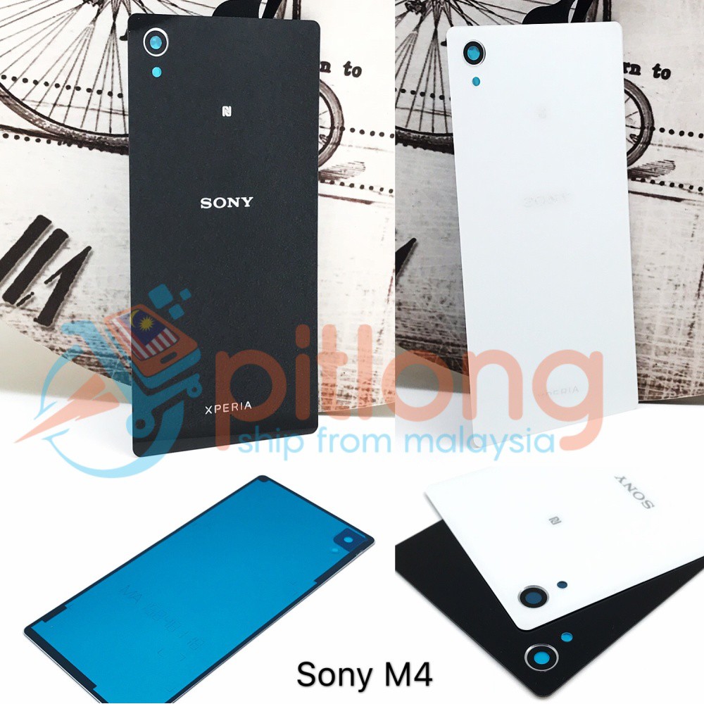 SONY XPERIA M4 Battery Cover Back Door Back Housing Replacement ...
