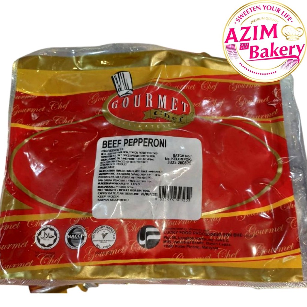 (NO COD,ONLY ONLINE PAYMENT)Gourmet Chef Pepperoni 500g | 1kg | Chicken ...