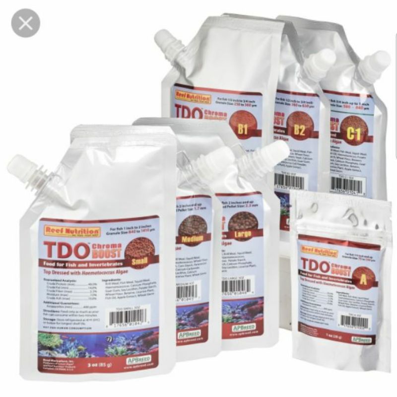 Reef Nutrition TDO Chroma Boost Fish Food 3oz (85g) | Shopee Malaysia