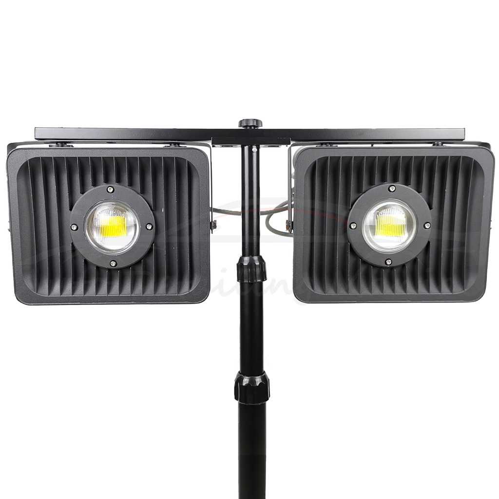 Paint Inspection Lamp Detailing Spot Light Set (Twin 50W LED with Stand ...