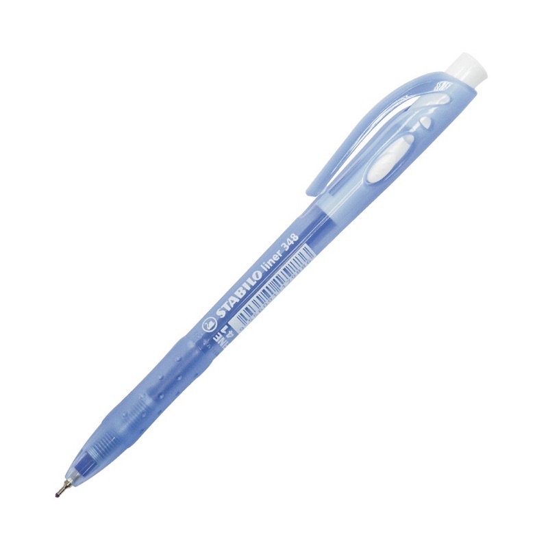 STABILO LINER 348 RETRACTABLE 0.7MM BALLPOINT PEN ( BLUE ) | Shopee ...
