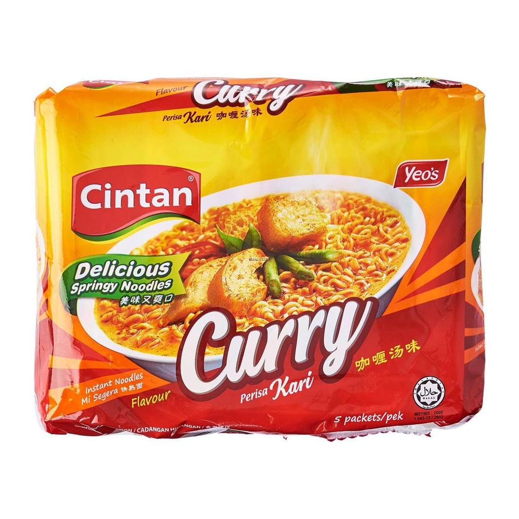 CINTAN INSTANT NOODLES SEAFOOD ASLI ,KARI FLAVOUR | Shopee Malaysia