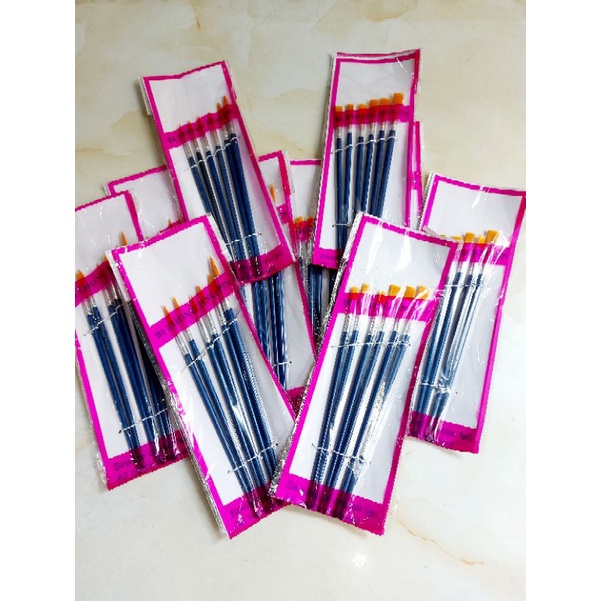 Toru-slime 6 Tree Coloring And Brush Set | Shopee Malaysia