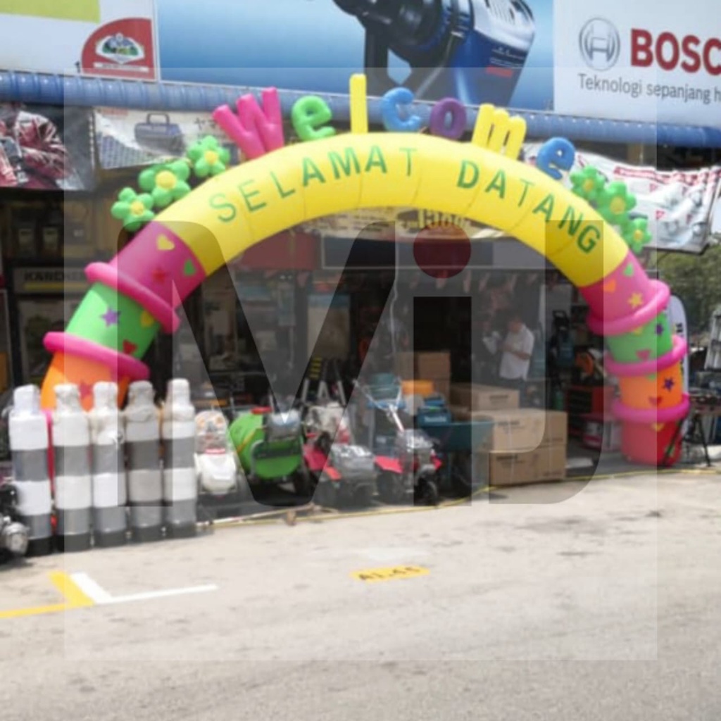 Welcome Arch Decoration Sky Dancer Air Dancer Party Ballon Full Set ...