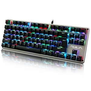 AULA F2012 RGB Mechanical Gaming Keyboard TKL 87Keys | Shopee Malaysia