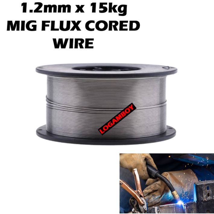 MIG WIRE FLUXCORED FLUX CORED 1.2MM 15KG WELDING WELDER MACHINE SET LOW ...