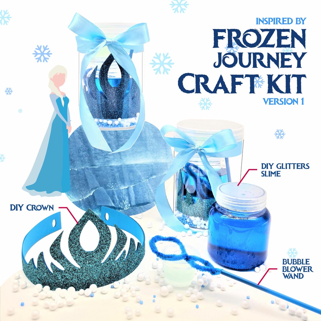 Frozen Journey V1 - Craft Kit (3 Activities) Elsa inspired / Frozen ...