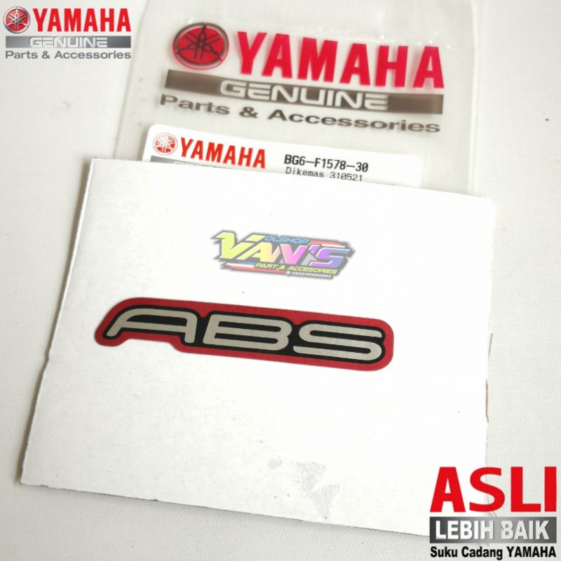 Emblem Graphic ABS Xmax 250/300 Old 2017-2022 Original Yamaha Genuine ...