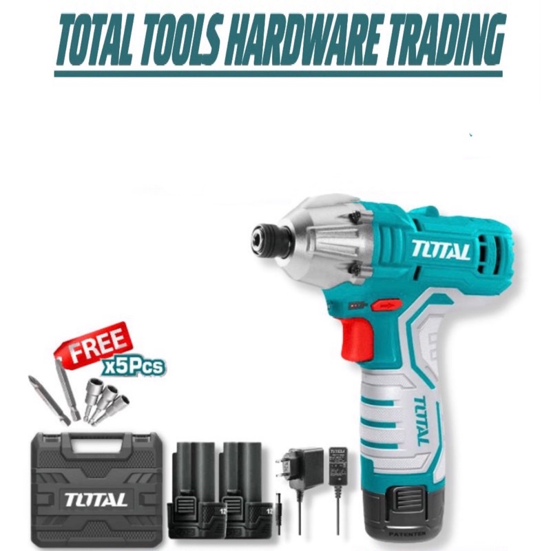 TOTAL 12V LI-ION IMPACT DRIVER (TIRLI2001) | Shopee Malaysia