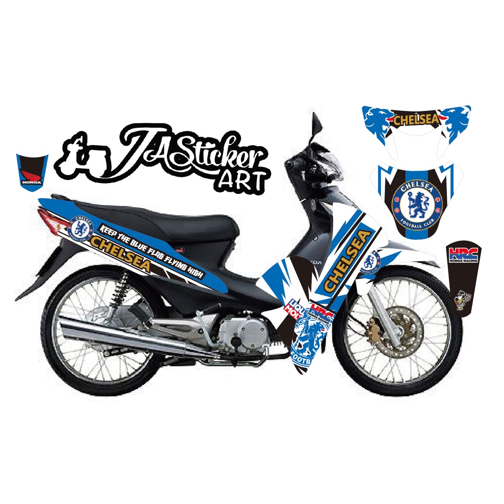 MOTOR STICKER WAVE 100R HONDA FULL BODY | Shopee Malaysia