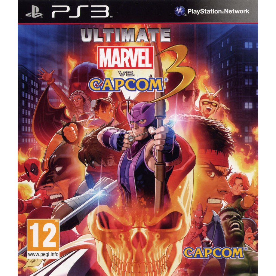 Dvd Game Cassette PS3 PKG Multiman HEN Ultimate Marvel vs Capcom 3 | Shopee Malaysia